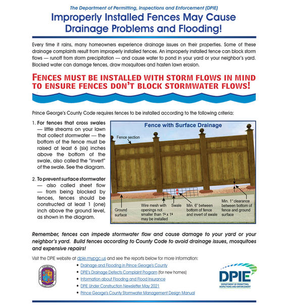 Fences | Prince George's County